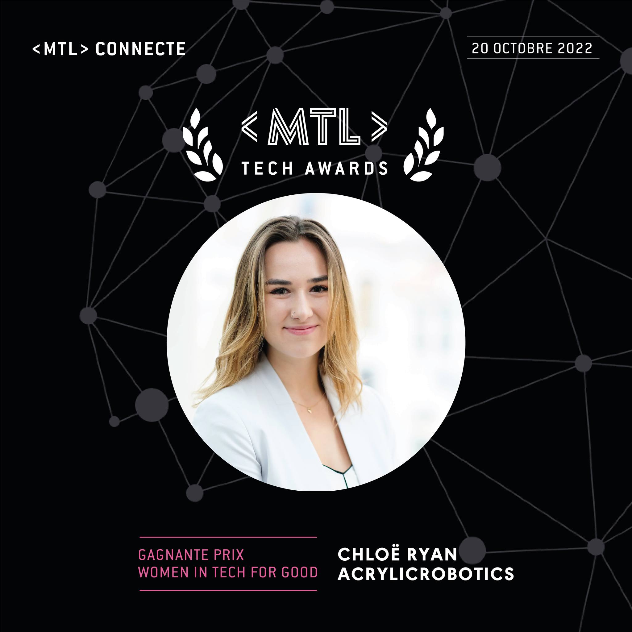 LES GAGNANTS DES MTL TECH AWARDS 2022 – MTL connecte